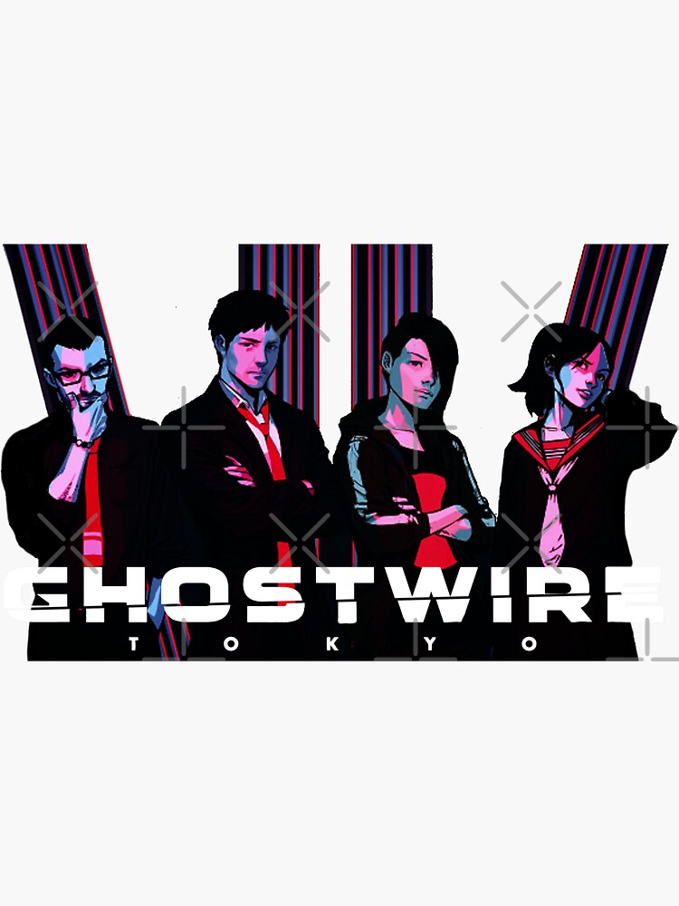 "[best seller] Ghostwire Japan" Sticker by bsatandoek12 | Redbubble
