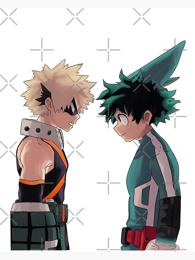 "Bakudeku BNHA HEROES" Poster for Sale by Ivet-f | Redbubble