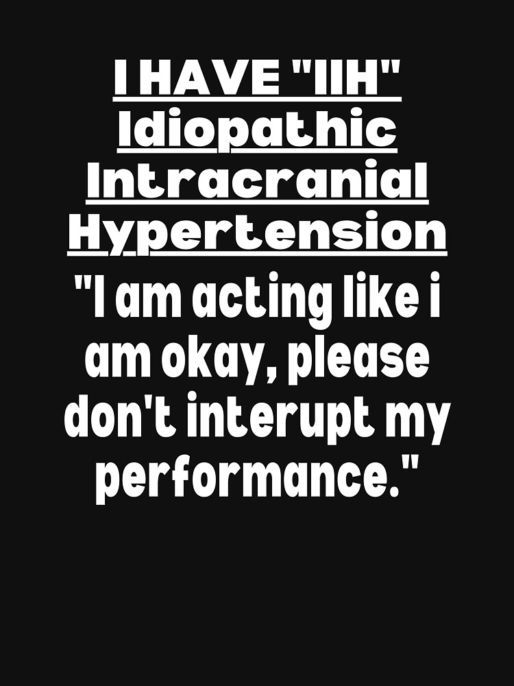 "IIh Idiopathic intracranial hypertension, Pseudotumor cerebri, IIH ...