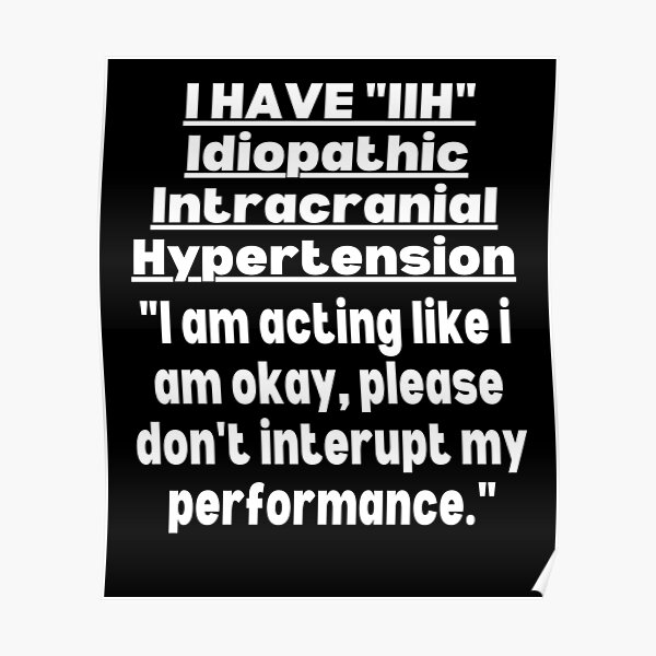 "IIh Idiopathic intracranial hypertension, Pseudotumor cerebri, IIH ...