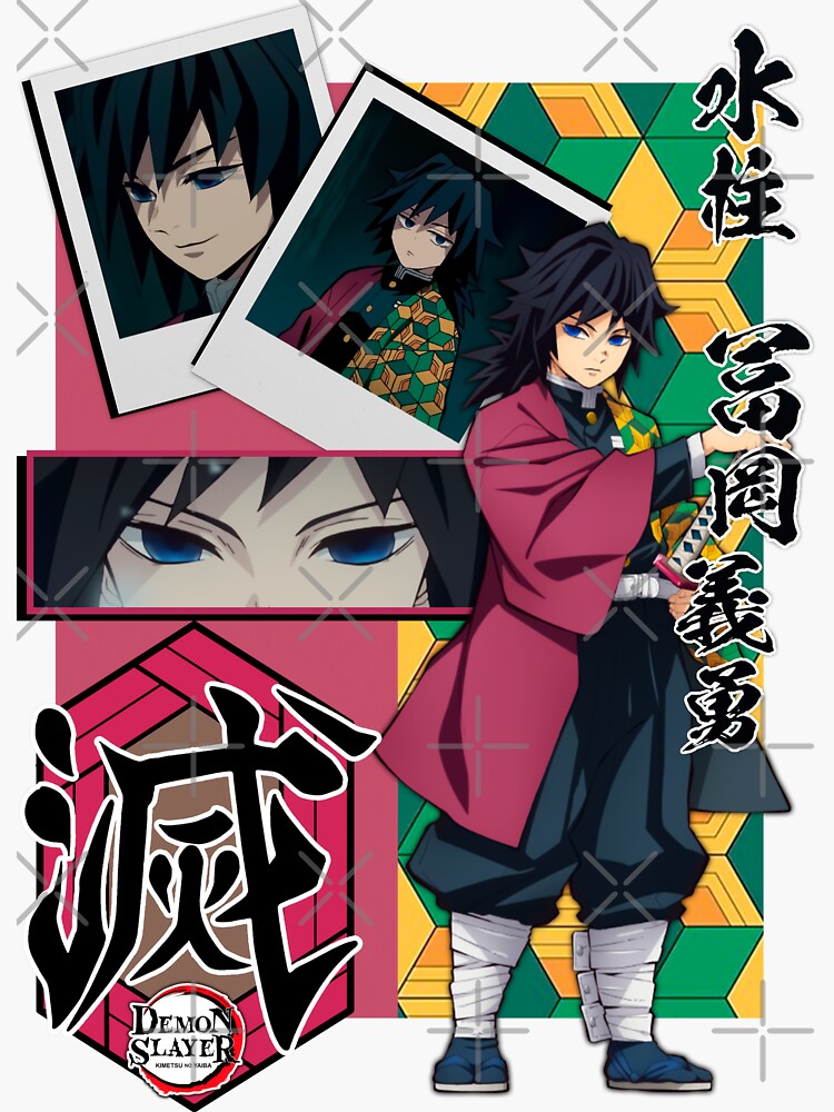 "Kimetsu no Yaiba Tomioka Aesthetic" Sticker by Oldtakus | Redbubble