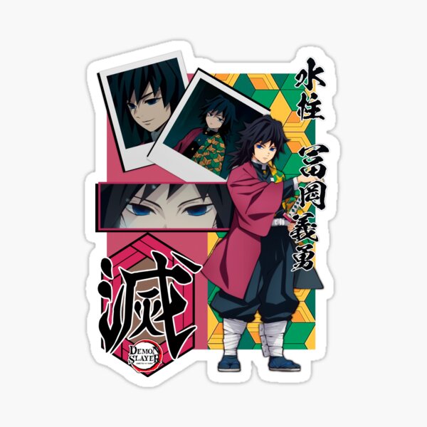 "Kimetsu no Yaiba Tomioka Aesthetic" Sticker by Oldtakus | Redbubble