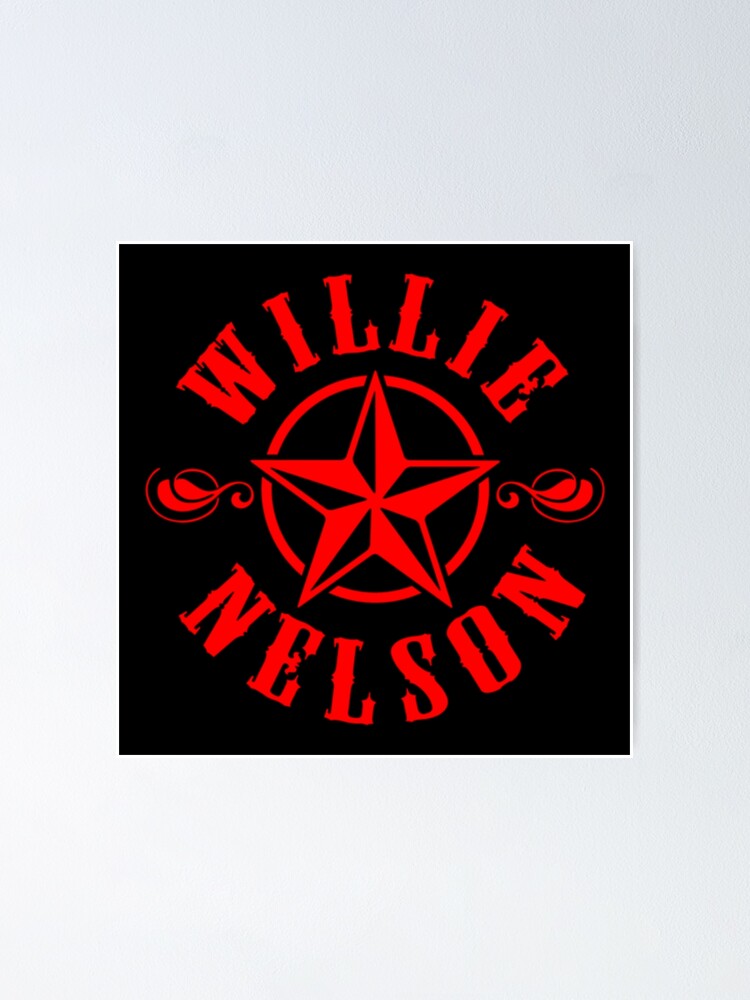 "logo rock willie singer" Poster for Sale by bdalrymple | Redbubble