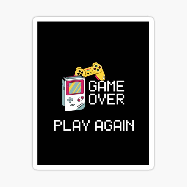 "retro video game " Sticker by VAILON- | Redbubble