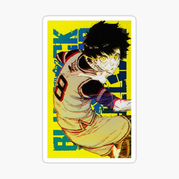"Blue Lock - Bachira Meguru" Sticker by SherifLisi | Redbubble
