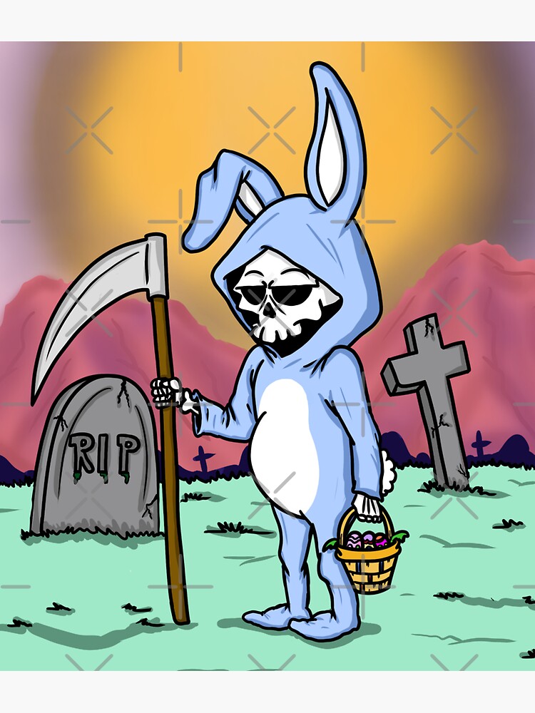 "Pastel Goth Creepy Cute Easter Death | Dark Humour | Easter Bunny ...