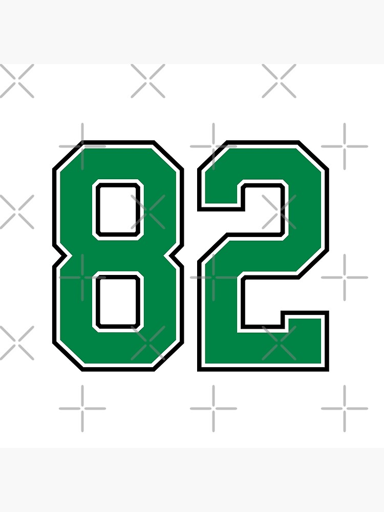 "82 number, green lucky sports eighty two" Photographic Print for Sale ...