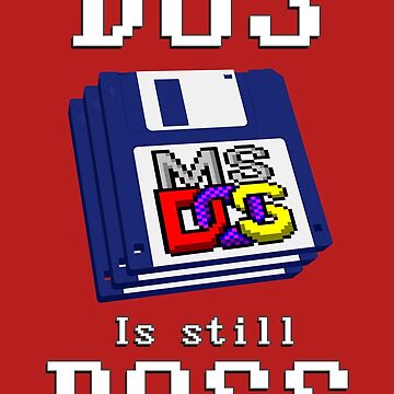 "DOS IS STILL BOSS - ms DOS Floppy Disks - classic PC Games & Computer ...