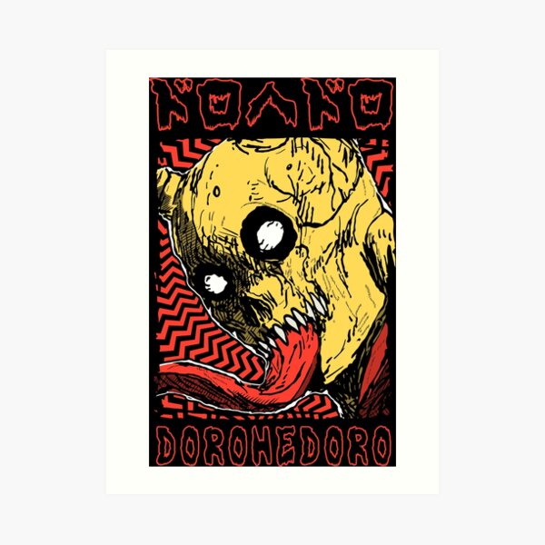 "Chidaruma - DOROHEDORO - Manga Anime Design V2" Art Print for Sale by ...