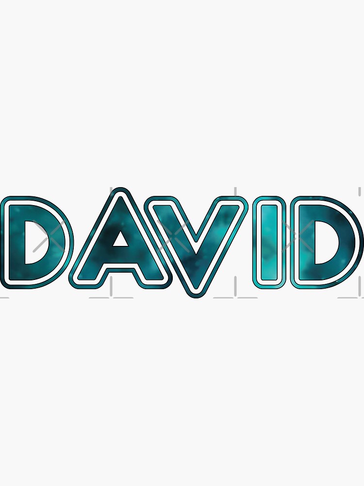 "DAVID Name II - My name is DAVID - typography name - Galaxy Vibe ...