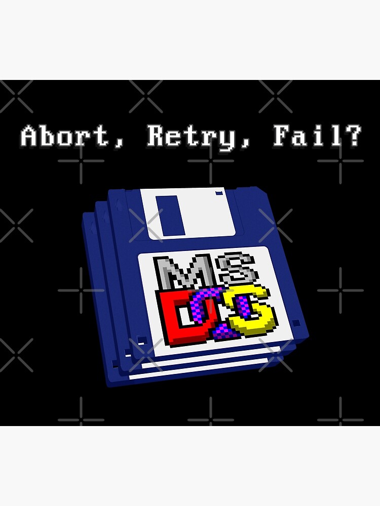 "Abort, Retry, Fail? - 1.44 mb Floppy Discs - Classic MS DOS Operating ...