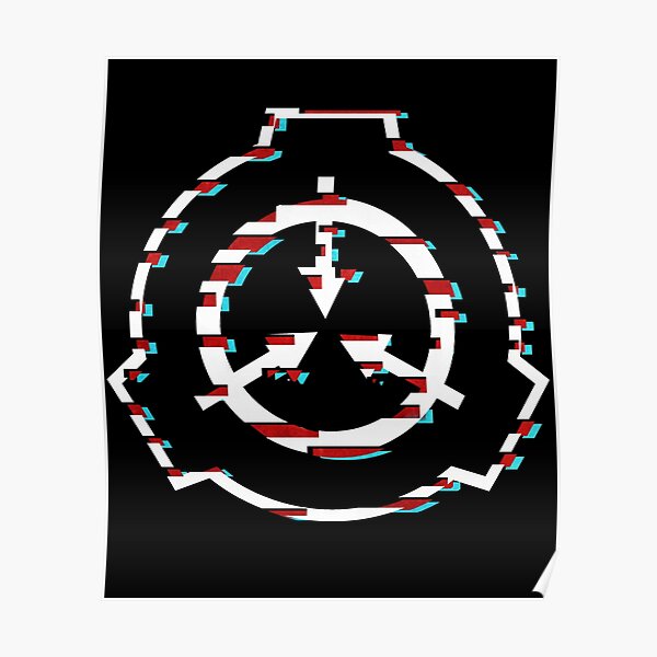 Poster « Problème de symbole SCP Foundation », par Rebellion-10 | Redbubble