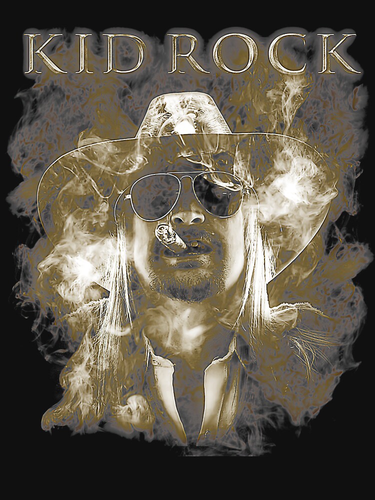 "Kid-Rock MFN Smoke" T-shirt for Sale by schickelyasmin | Redbubble ...