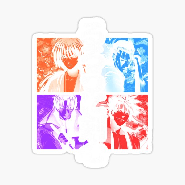 "Who Loves Movie Meiji Aoshi Battousai Music Awesome" Sticker by ...