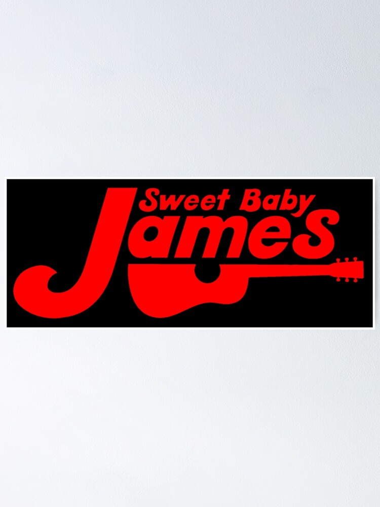 "red logo james rock singer" Poster for Sale by asandwichch | Redbubble