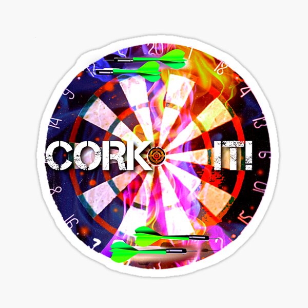 "Cork it!" Sticker by raychilipepper | Redbubble