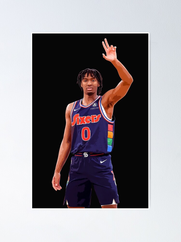 "Tyrese Maxey" Poster for Sale by Phucthinh13999 | Redbubble