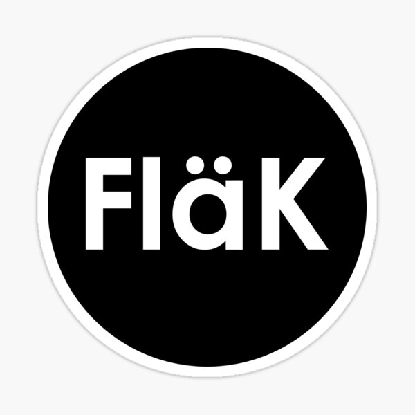 "Flak" Sticker for Sale by flak82 | Redbubble
