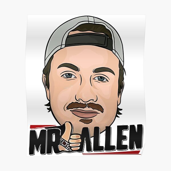 "Mrballen " Poster by AveandCoe | Redbubble