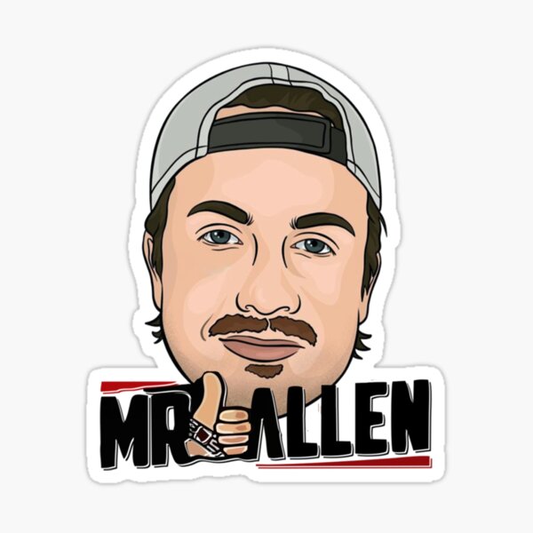 "Mrballen " Sticker by AveandCoe | Redbubble