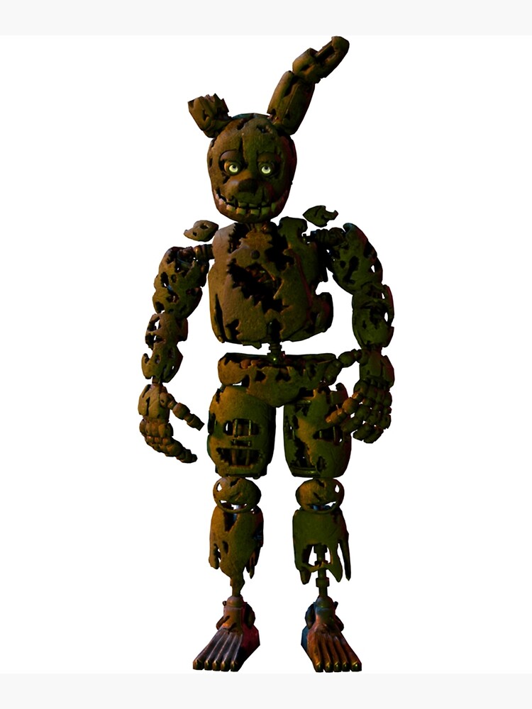 "Springtrap Fnaf " Poster for Sale by JennifBryle | Redbubble