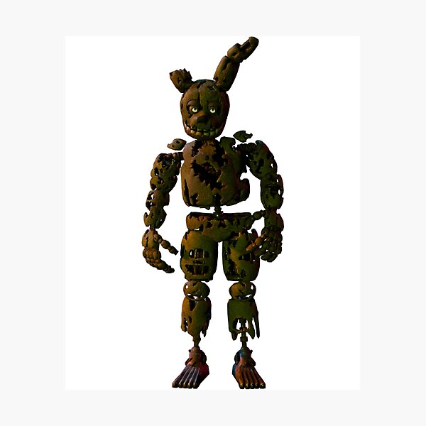 "Springtrap Fnaf " Photographic Print for Sale by JennifBryle | Redbubble