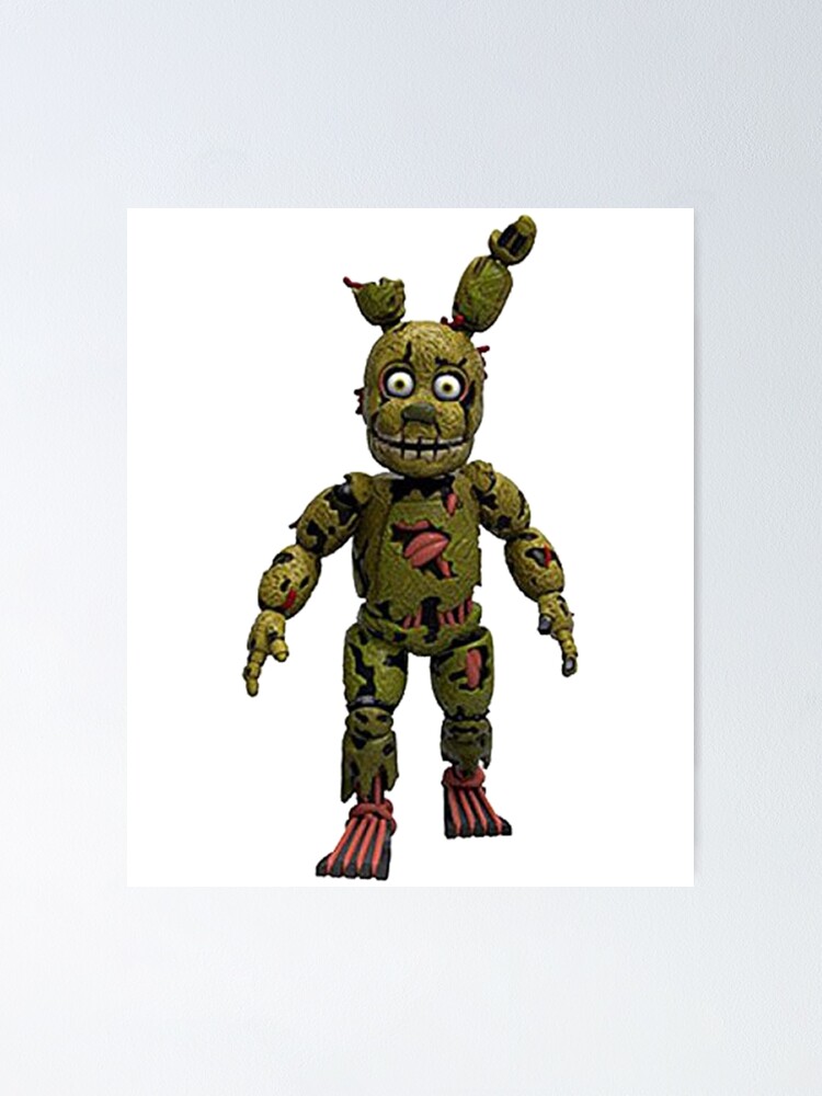 "Springtrap Fnaf " Poster for Sale by JennifBryle | Redbubble