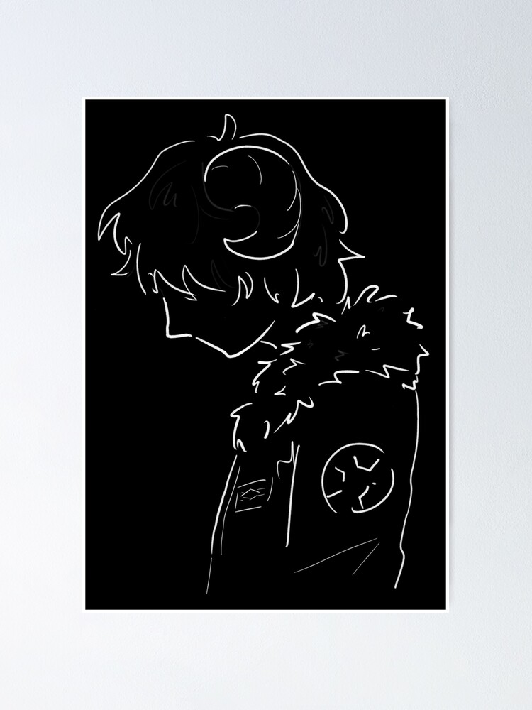 "c!Tubbo outline" Poster for Sale by Rexmin | Redbubble