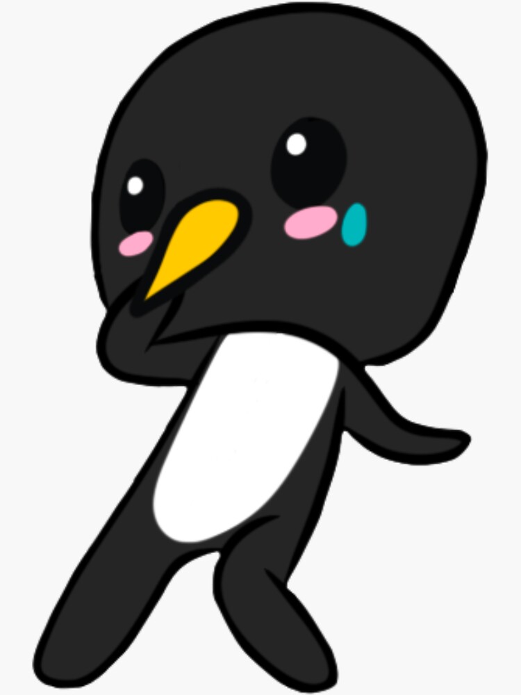 "Chibi Penguin" Sticker by AlleyCat2214 | Redbubble