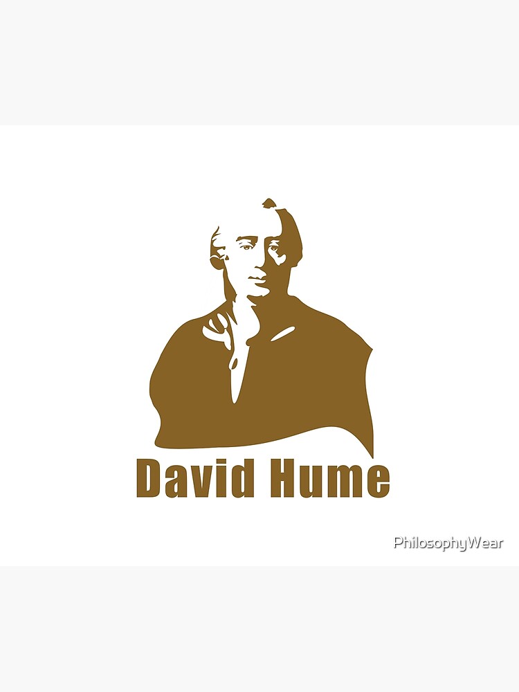 "David Hume Simple Gold Illustration Sticker" Poster for Sale by ...
