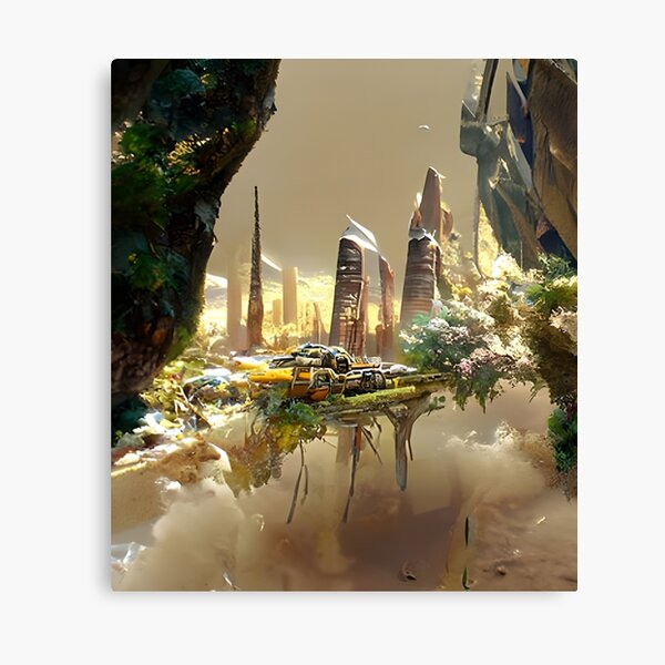 "High Civilization : Fregmant C2" Canvas Print for Sale by Ibrahim3d ...