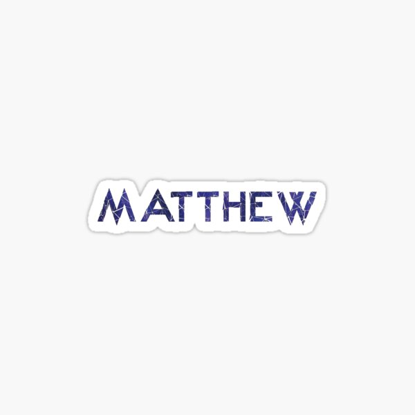 "MATTHEW Name I - My name is MATTHEW - typography name - Galaxy Vibe ...