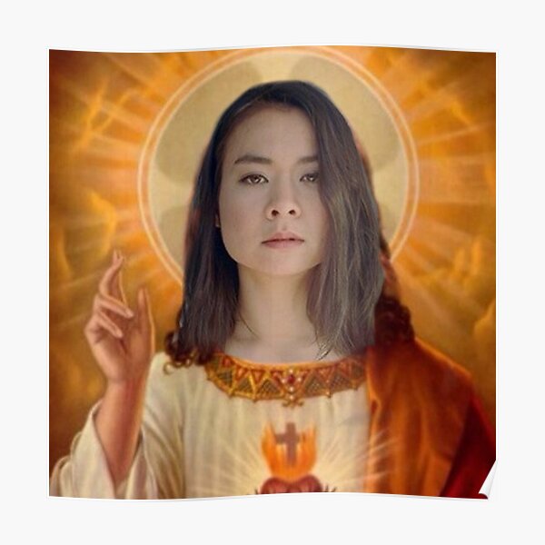 "mitski Jesus religion mitski" Poster for Sale by soyinflation | Redbubble
