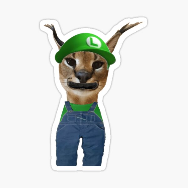 Pegatina «Copia del diseño de floppa grande de Zabloing» de NIKSXSTORE ...