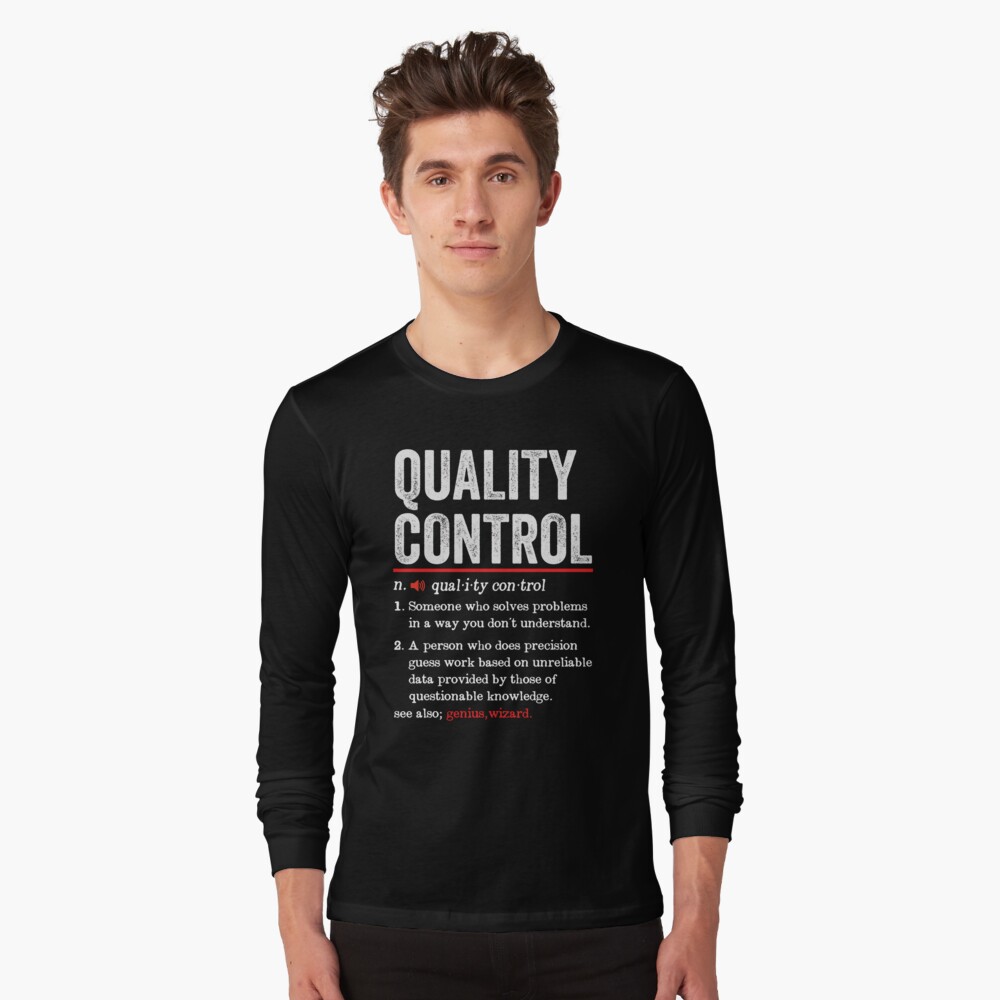 "Quality Control Funny Definition: Quality Control Gift - Quality ...