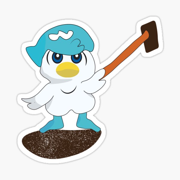 "Quaxly" Sticker by mpsobject | Redbubble