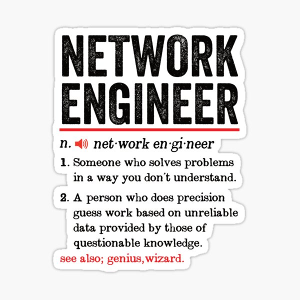 "Network Engineer Funny Definition: Network Engineer Gift - Internet ...