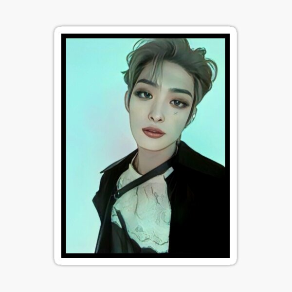 "Ateez Vampire Mingi" Sticker for Sale by LiveKpop | Redbubble