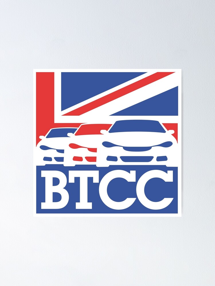 "BTCC logo " Poster for Sale by cse313 | Redbubble