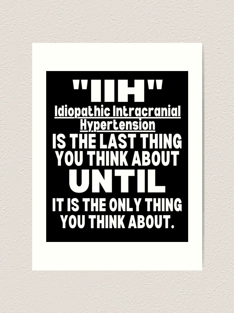 "IIh Idiopathic intracranial hypertension, Pseudotumor cerebri, IIH ...