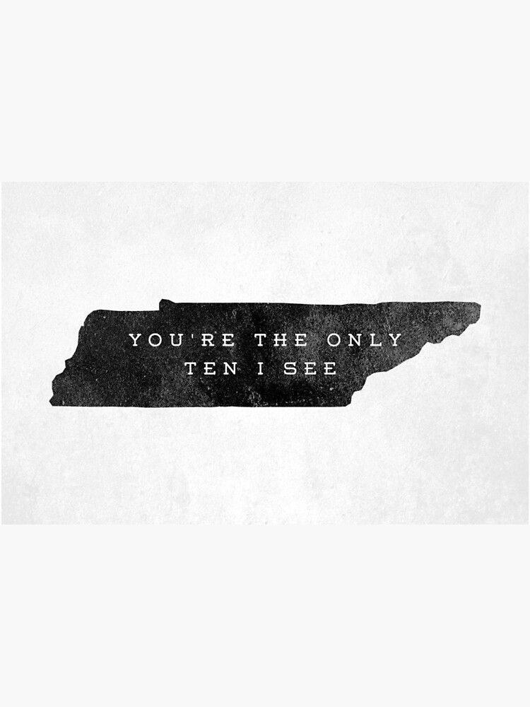 "Ten I See" Poster by ZekeTucker | Redbubble