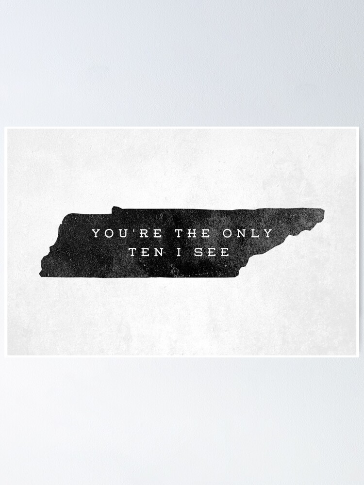 "Ten I See" Poster by ZekeTucker | Redbubble