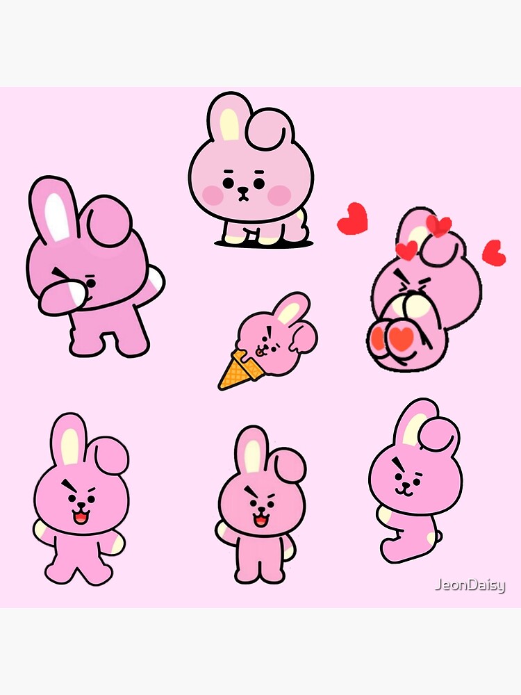"BT21 Baby Cute COOKY Set" Poster for Sale by JeonDaisy | Redbubble
