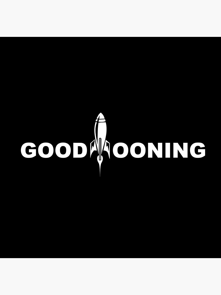 "Good Mooning" Poster for Sale by NFA-Shop | Redbubble