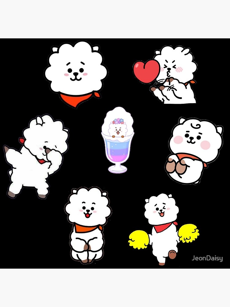 "BT21 Baby Cute RJ Set" Poster for Sale by JeonDaisy | Redbubble