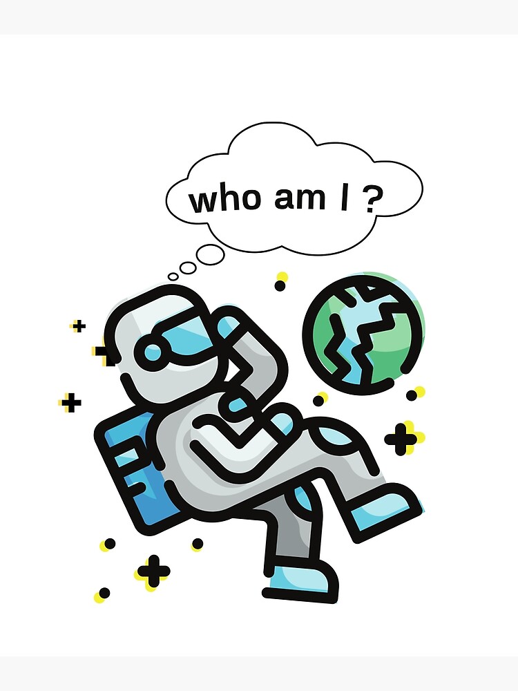 "Who am I ?" Poster by Neutral-X | Redbubble