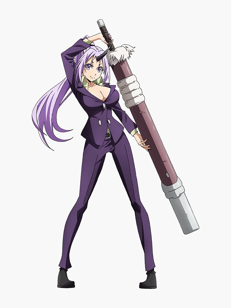 "That time i got reincarnated as a slime - Shion" Sticker by UBlueDuck ...