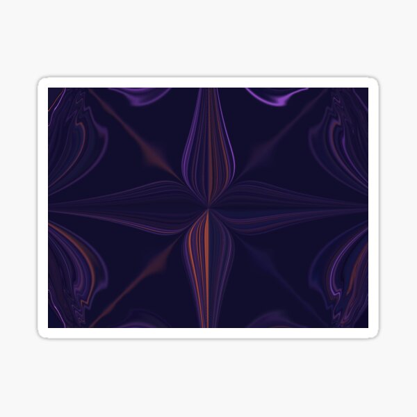 "Deep blue " Sticker by Aamn | Redbubble