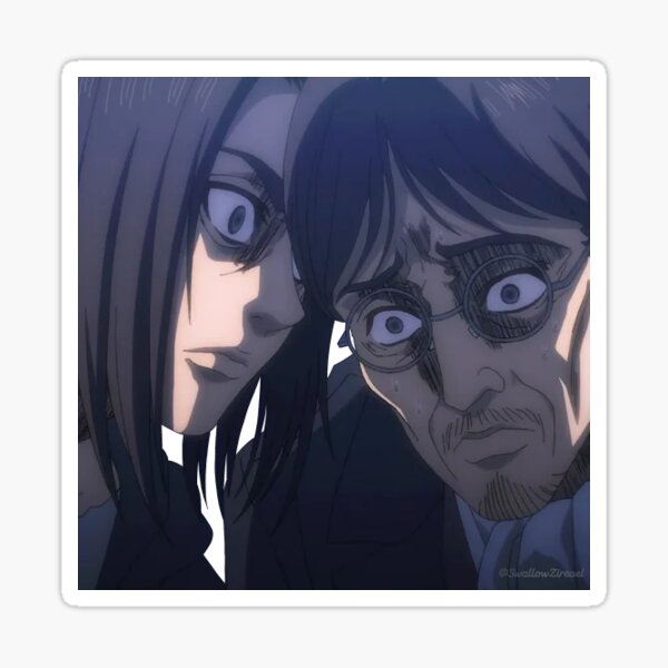 "Eren and his Father Sticker" Sticker by rosaschwan | Redbubble