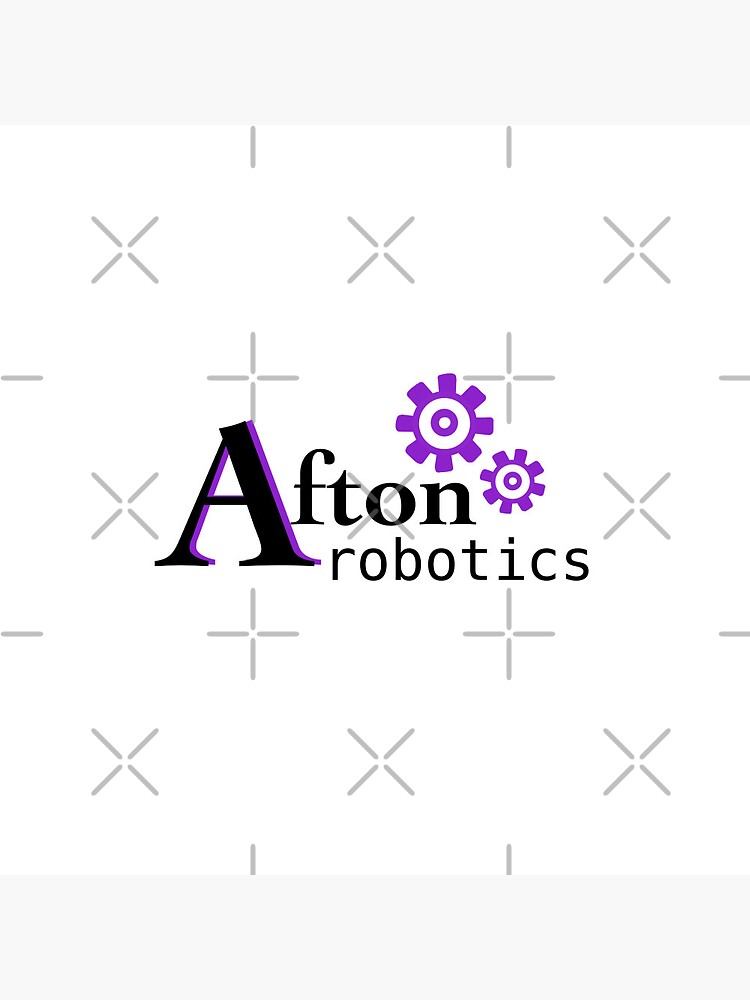 "Afton robotics logo" Pin for Sale by parakeetz | Redbubble
